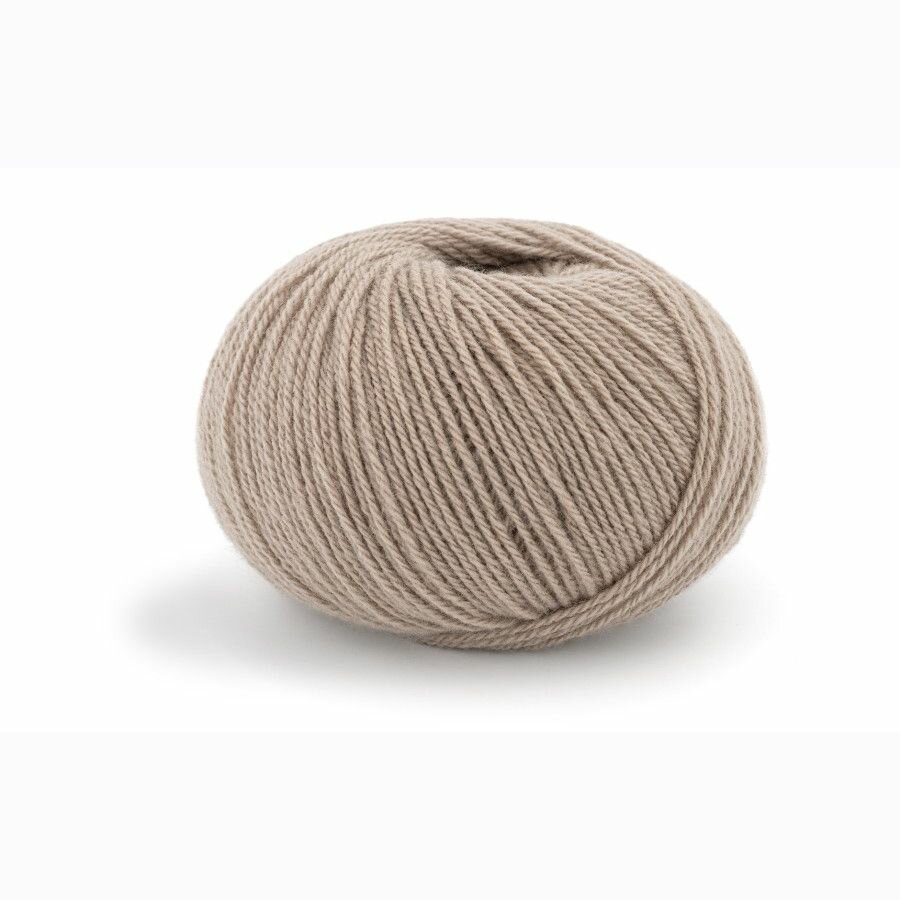 Пряжа для вязания Lamana Como Cashmere (37 Perlgrau) 1 моток 25 г/ м