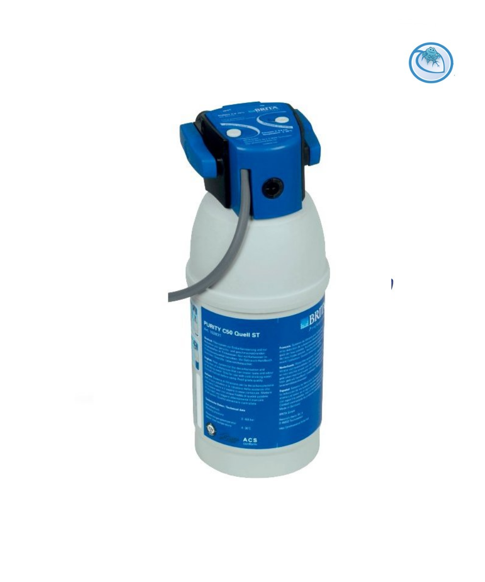 Фильтр для воды Brita "Purity" C50, с функцией очистки и умягчения