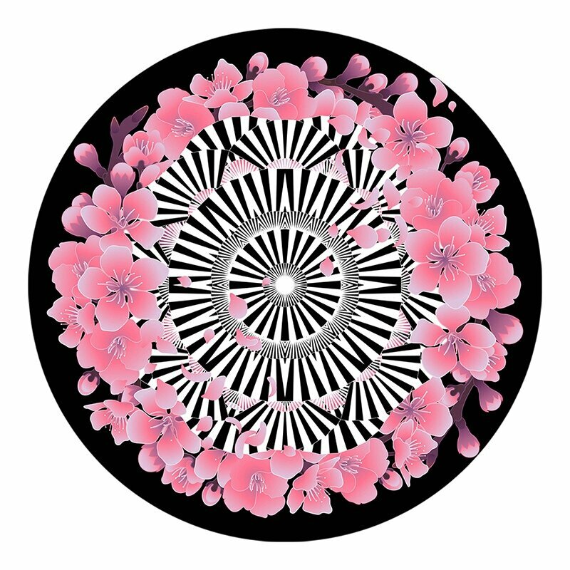 Круглая головоломка для взрослых и детей, развивающая игрушка своими руками, круглая мозаика из бумаги, вышитая