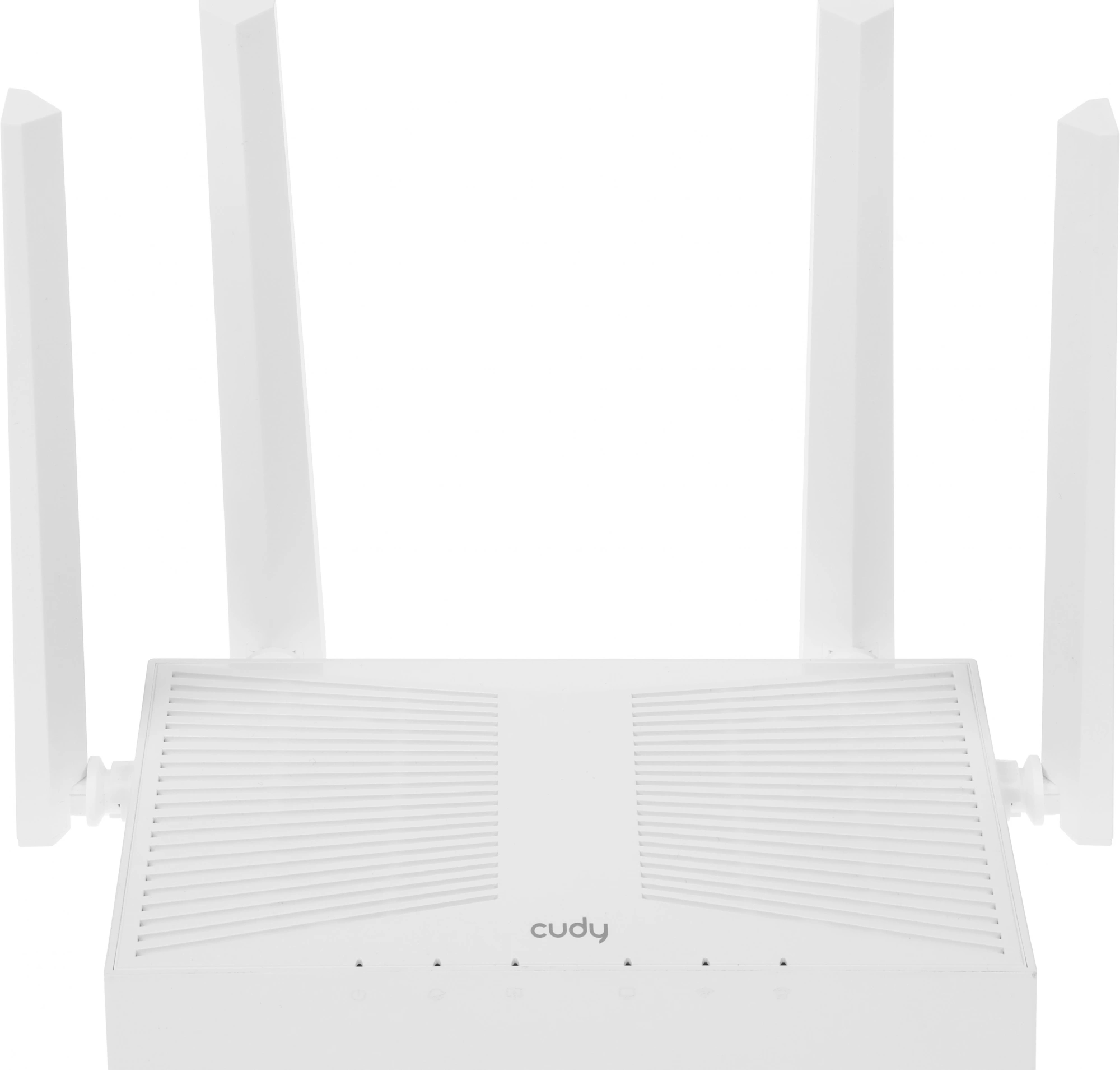 Wi-Fi роутер Mesh Cudy WR3000E v2, Wi-Fi 6, AX3000, 4 LAN 10/100/1000 Мбит/с