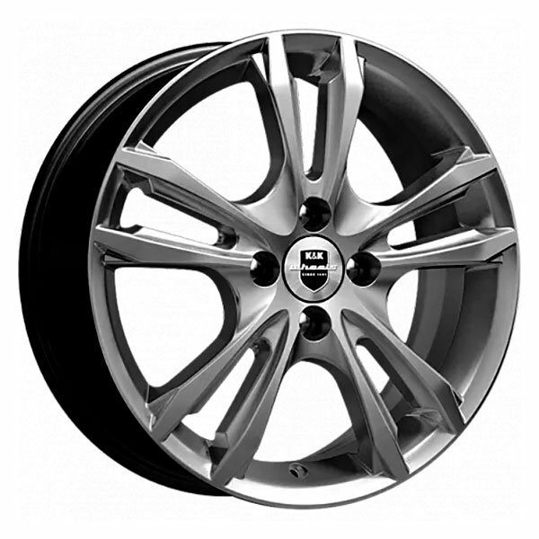 Колесный диск K&K Samara 6x16 4x100 ET40 D67.1 Дарк платинум