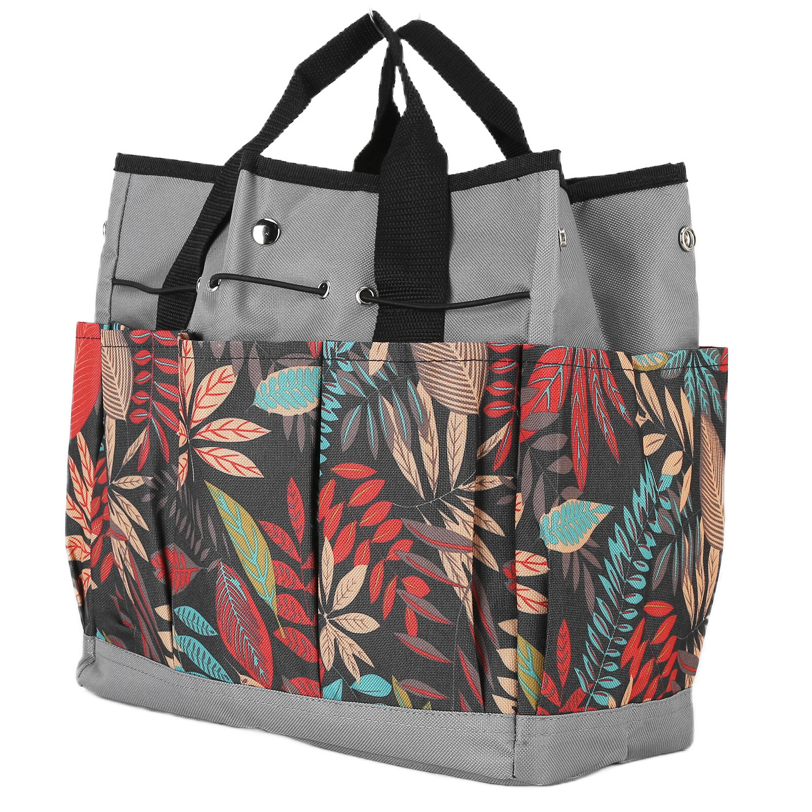 Садовая сумка-тоут из ткани Оксфорд 600D с несколькими карманами Легкая и прочная сумка для хранения садовых инструментов