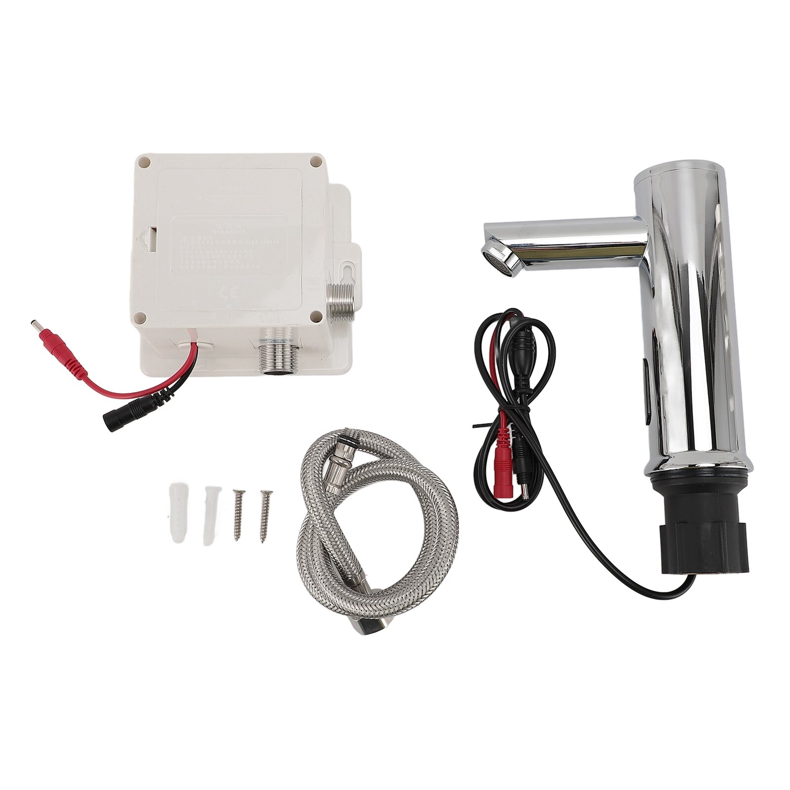 G1/2 резьба на батарейках датчик движения смеситель автоматический с регулируемым диапазоном чувствительности для ванной комнаты кухни использования