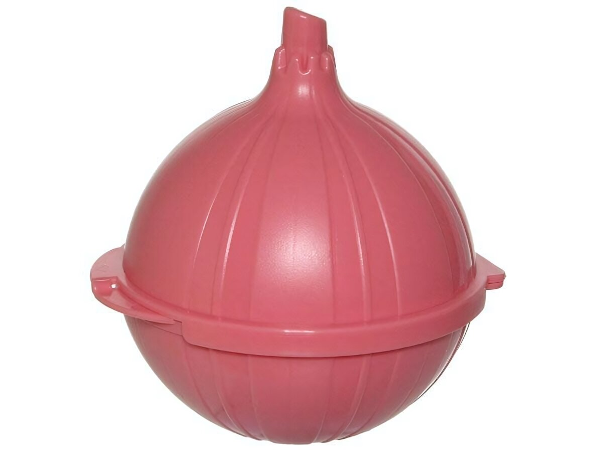 Емкость для лука микс Berossi, пластиковая, розовая, для хранения продуктов