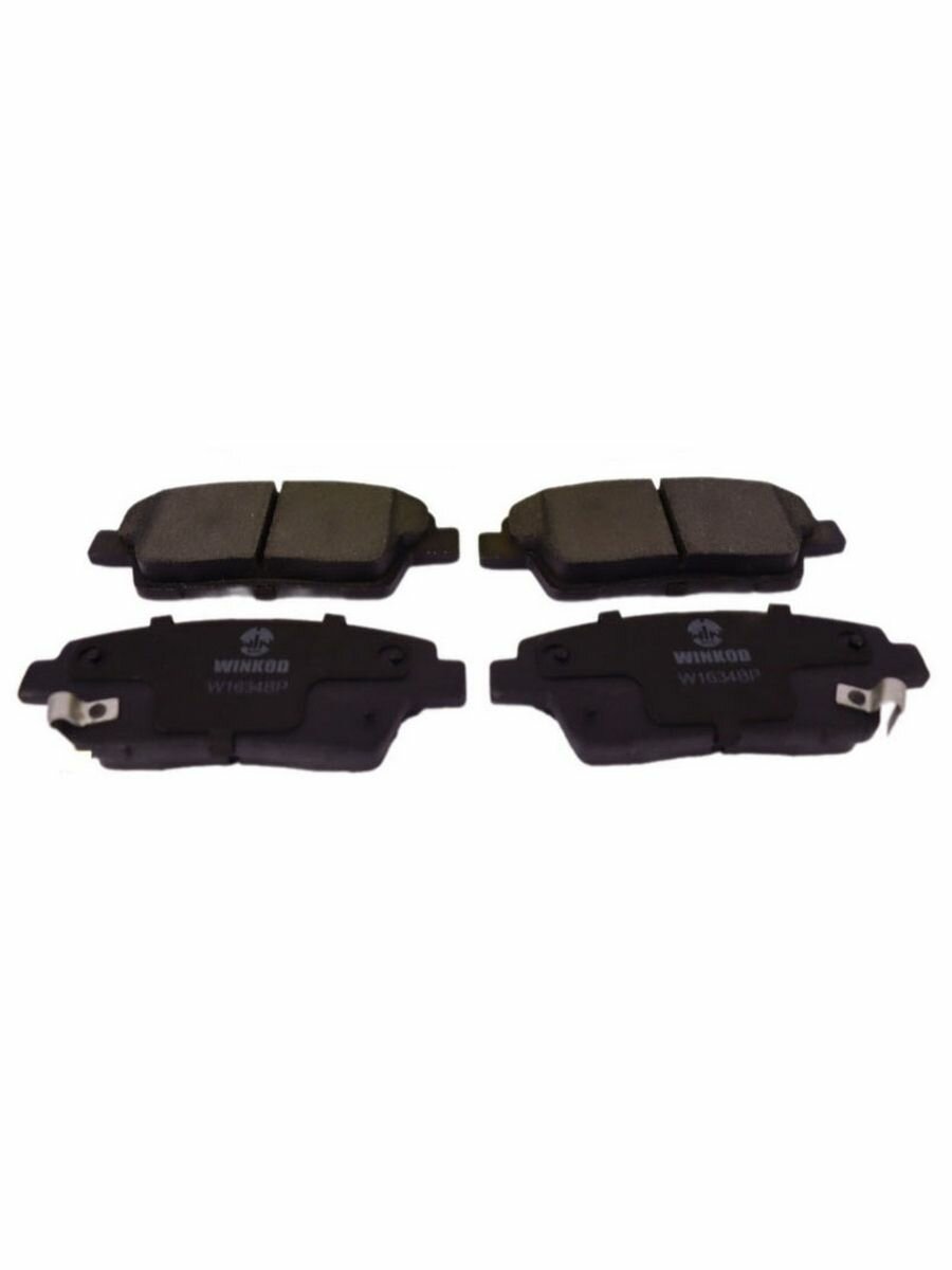 Тормозные колодки дисковые задние Winkod W1634BP для HYUNDAI Genesis, KIA Sorento, SSANGYONG Musso