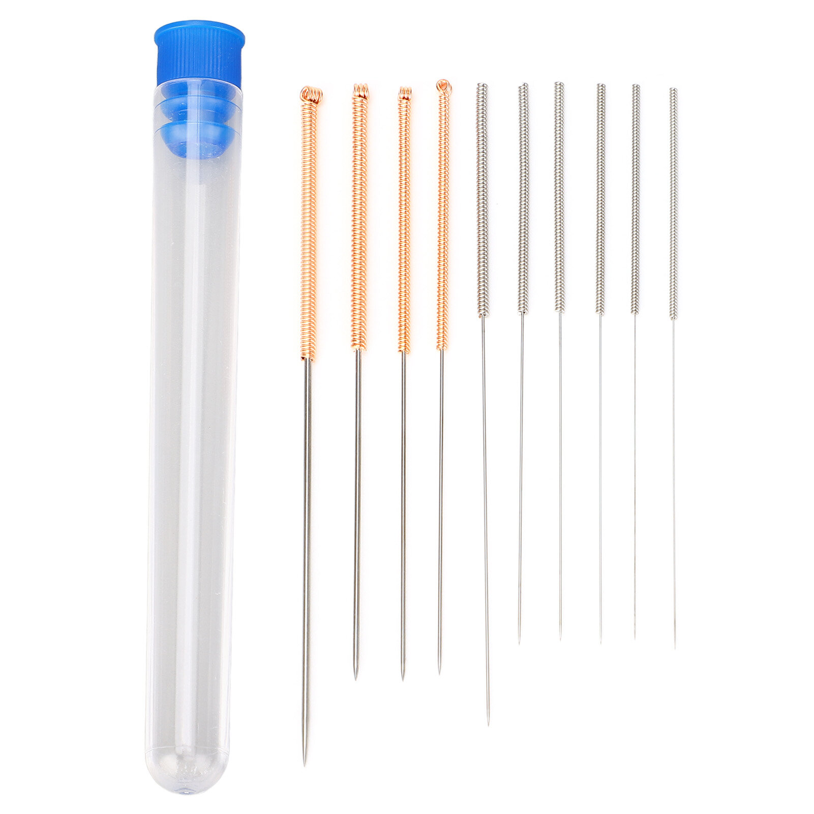 Набор из 10 игл для очистки сопел из нержавеющей стали для 3D-принтера, аксессуары для экструдера 0,15‑1,0 мм