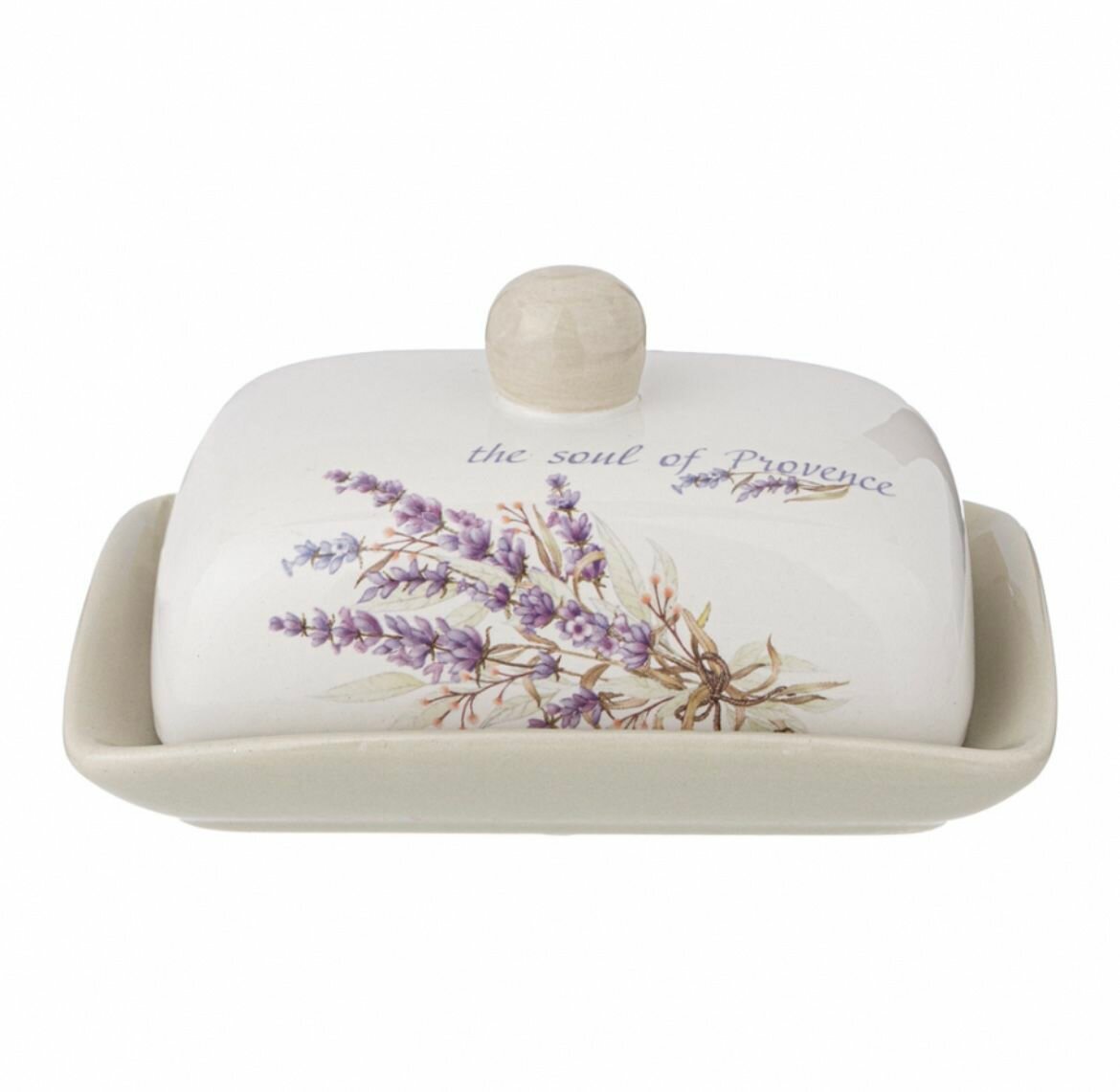 Масленка 17*12,5*9 см, керамика