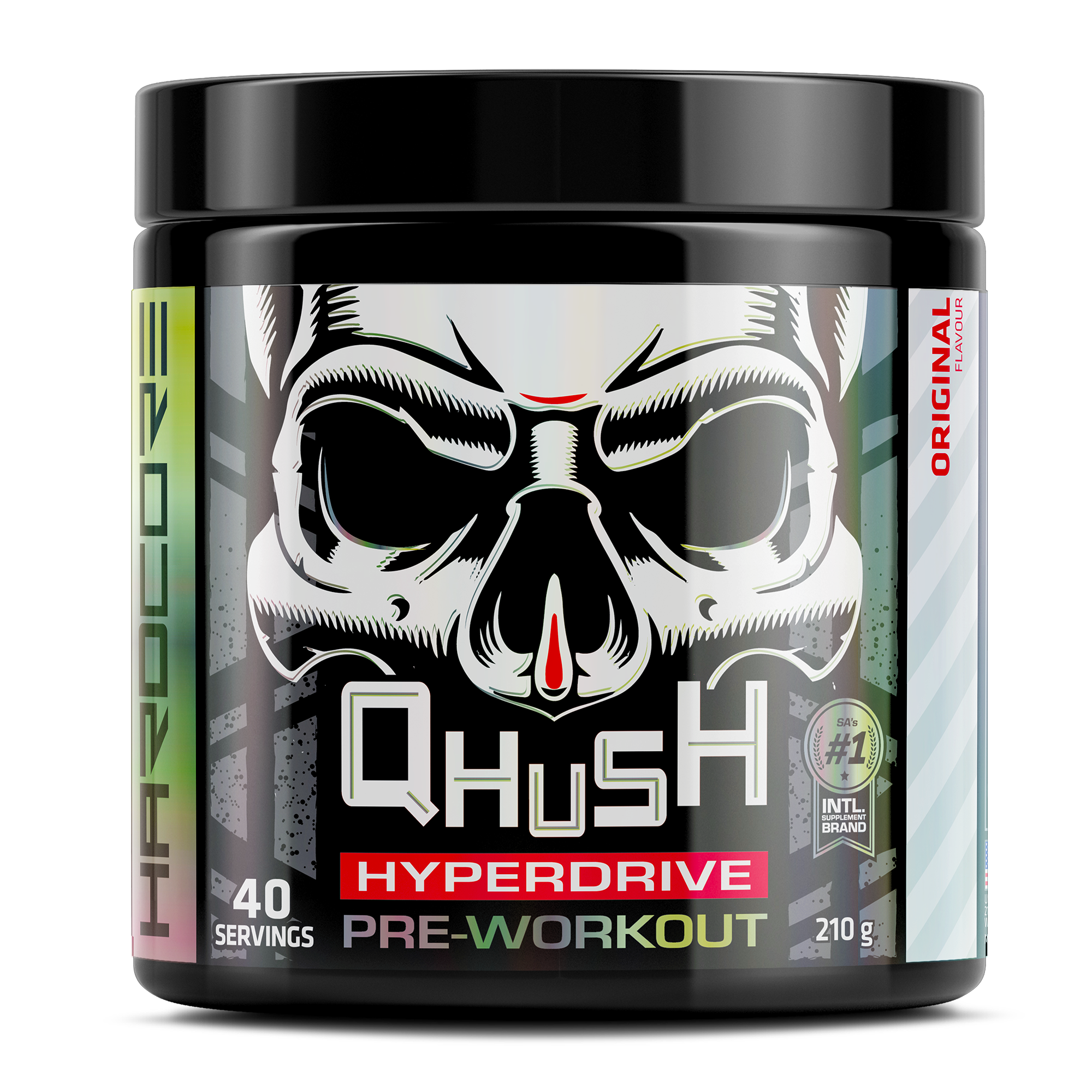 Предтренировочный комплекс USN Qhush Hyperdrive Original, 210 гр