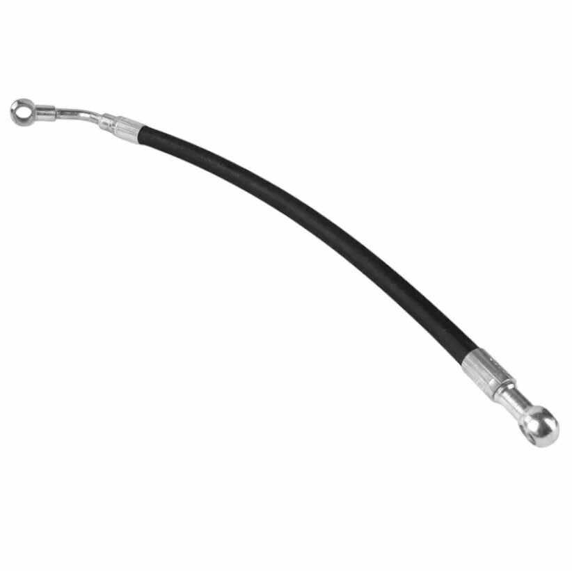 Шланг ГУР УАЗ Hunter дв. 409 нагнетательный поворотный штуцер М14 - поворотный штуцер М14 (Тектан)