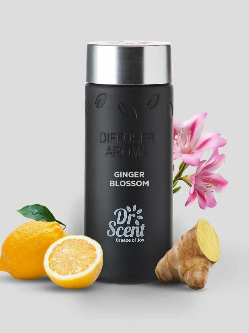 Ароматическое масло Dr Scent, Ginger Blossom, 170Мл / Жидкость для аромамашин