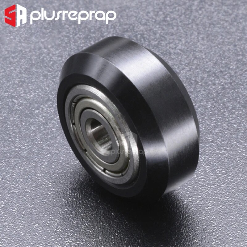 Колеса POM 5Aplusreprap 00552 для Openbuilds V-Slot 3pcs, Black-with bearing