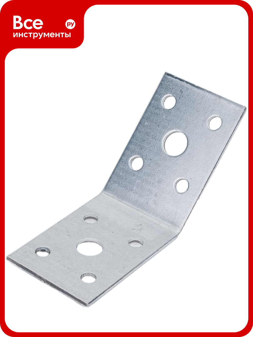 Крепежный угол Зубр мастер 135 градусов 35х50х50мм 1шт 310136-35-050