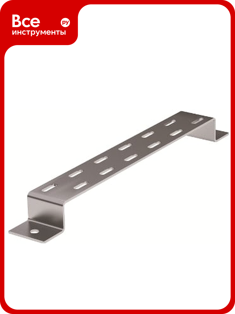 Скоба DKC ТМ 400 для вертикального монтажа осн.400 мм, горячеоцинкованная, 1 шт BMM1040HDZ