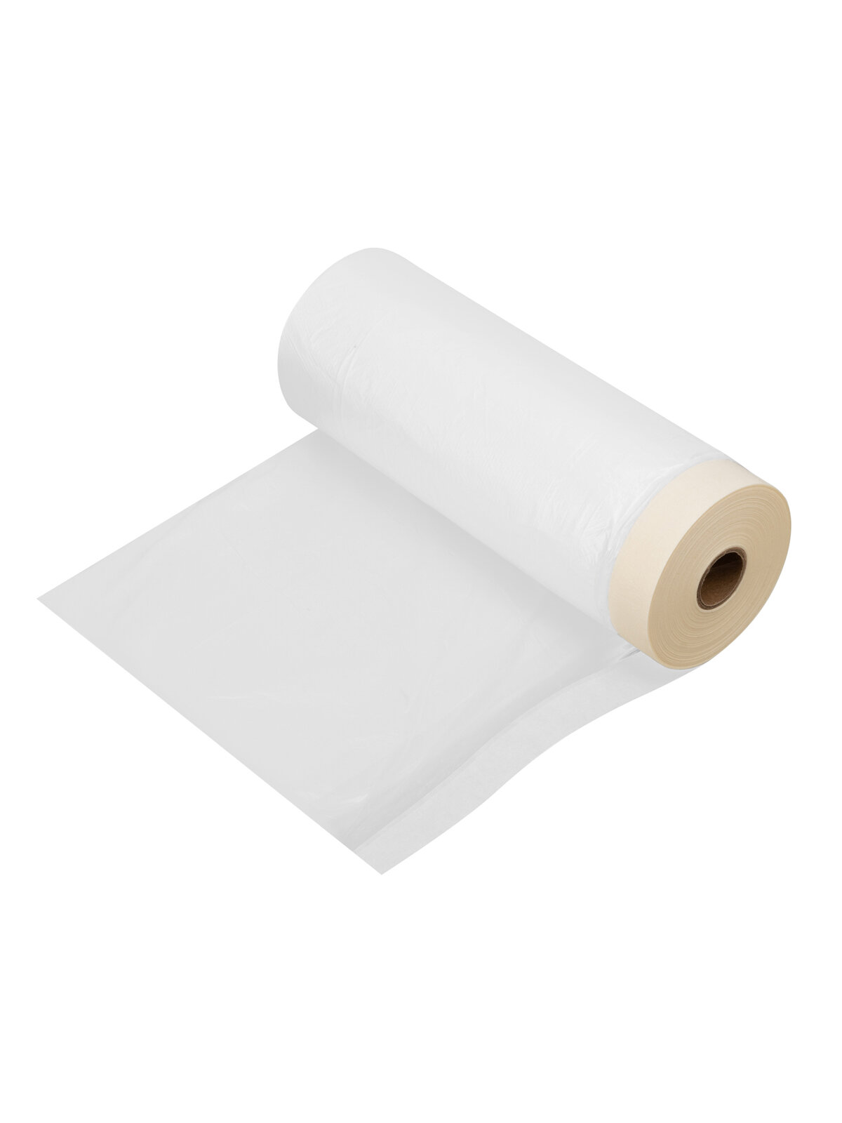 Пленка укрывная для ремонта Matrix, 2500 мм х 15 м, водонепроницаемость, защитная с клеящей лентой, в рулоне, 88753