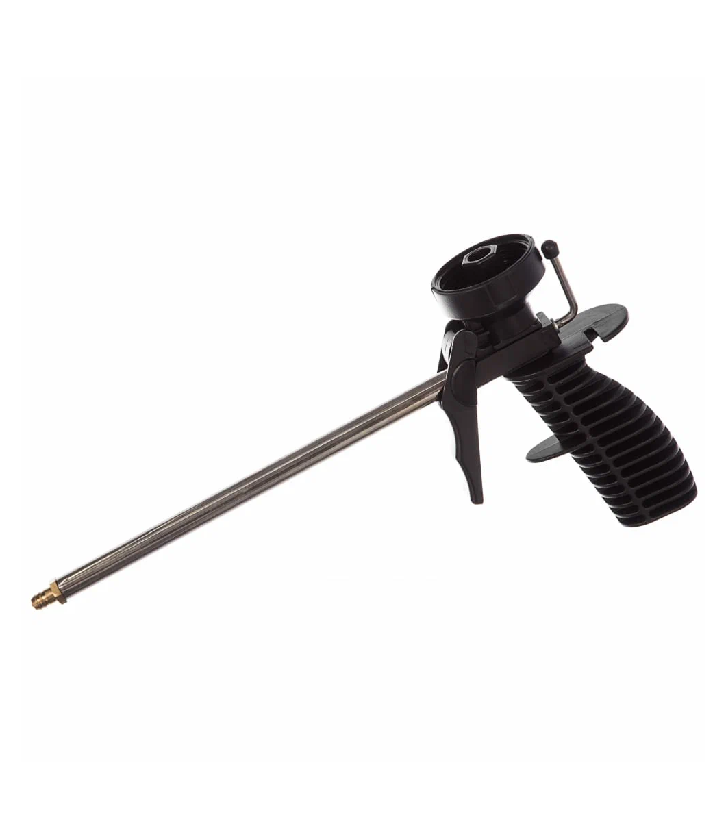 Пистолет для монтажной пены VertexTools 9017-02, пластик, алюминий, черный