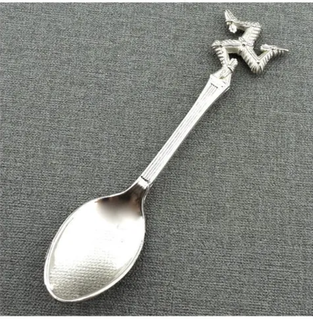 Посеребренная ложка Трискелион 1970-е гг