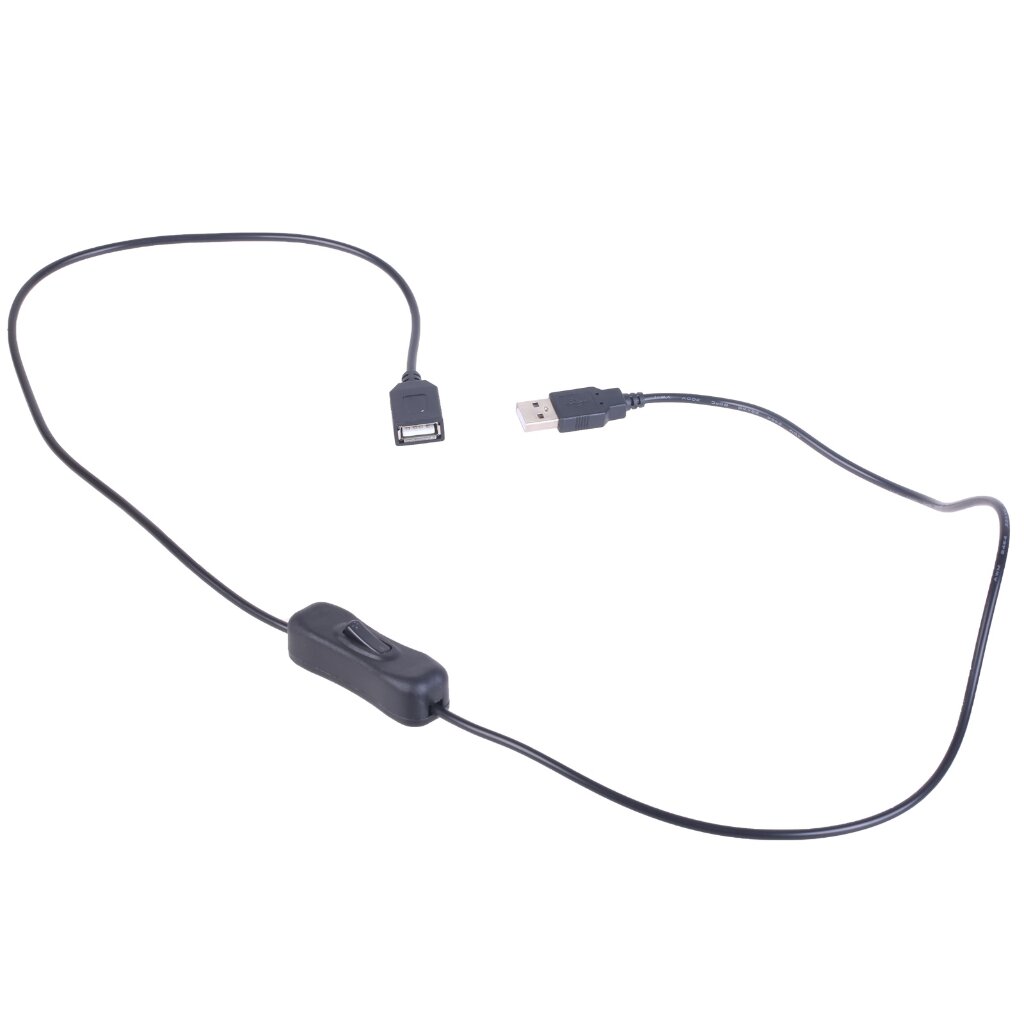USB-кабель с переключателями Удобный USB-удлинитель для вождения, Светодиодный Стол, USB, Шнур для светодиодных источников питания 100 см / 39,37 дюйма