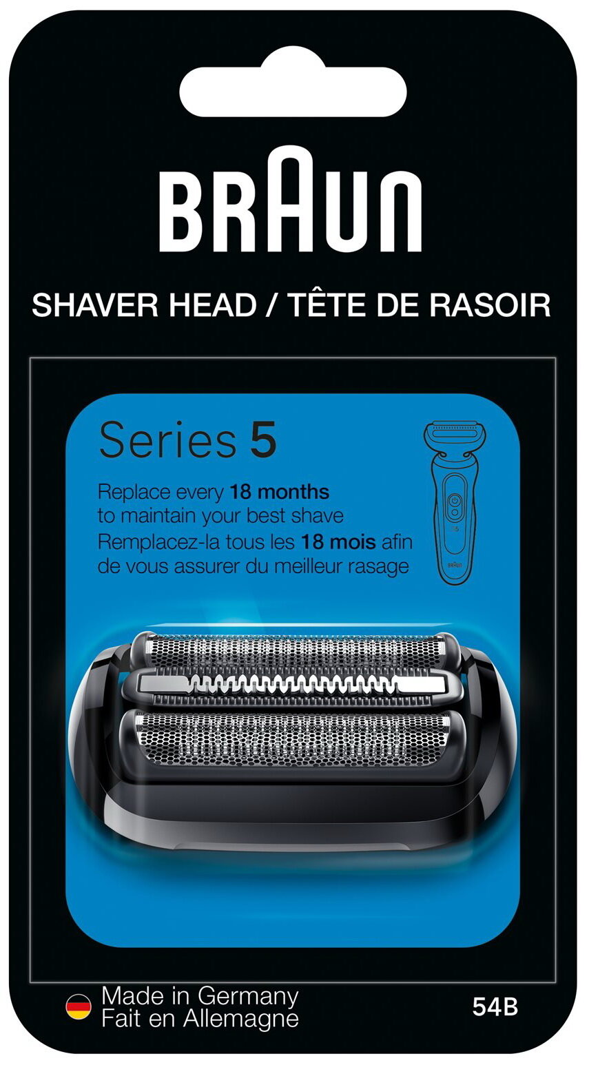 Сетка и режущий блок Braun для бритв 5 серии 54b, черный
