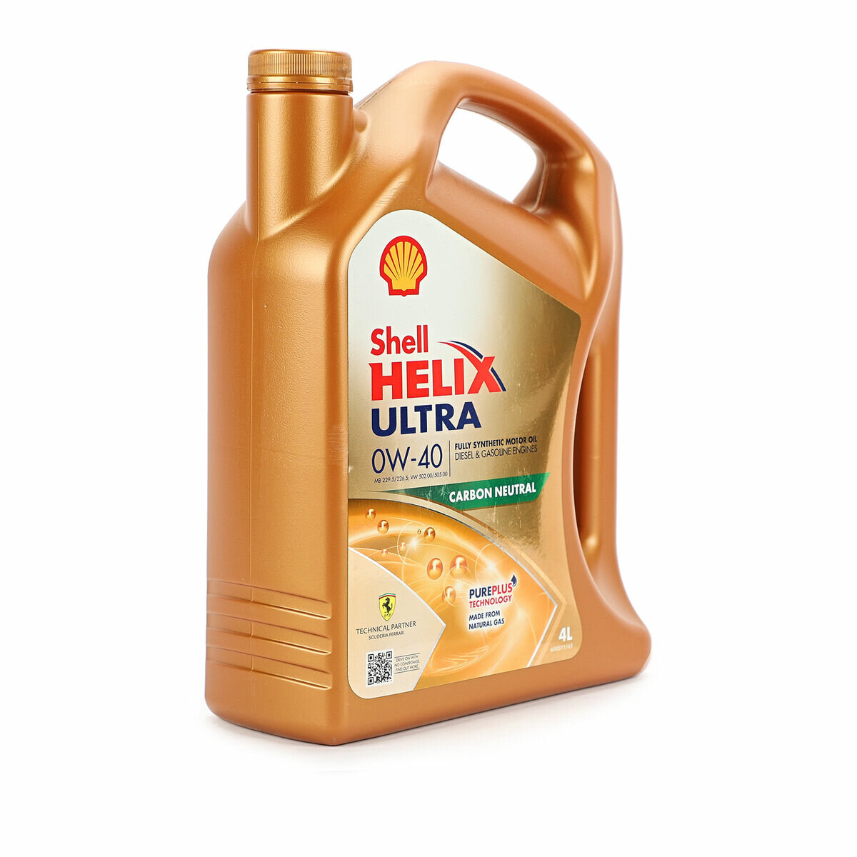 Масло Моторное Shell Helix Ultra 0W-40 4Л.(Shell 550055900)