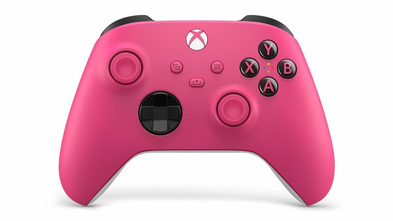 Беспроводной геймпад Xbox Series Wireless Controller Pink виброотдача