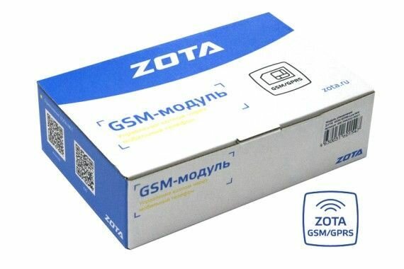 ZOTA GSM к котлам ZOTA LUX-X, ZOTA MK-X для управления по телефону.