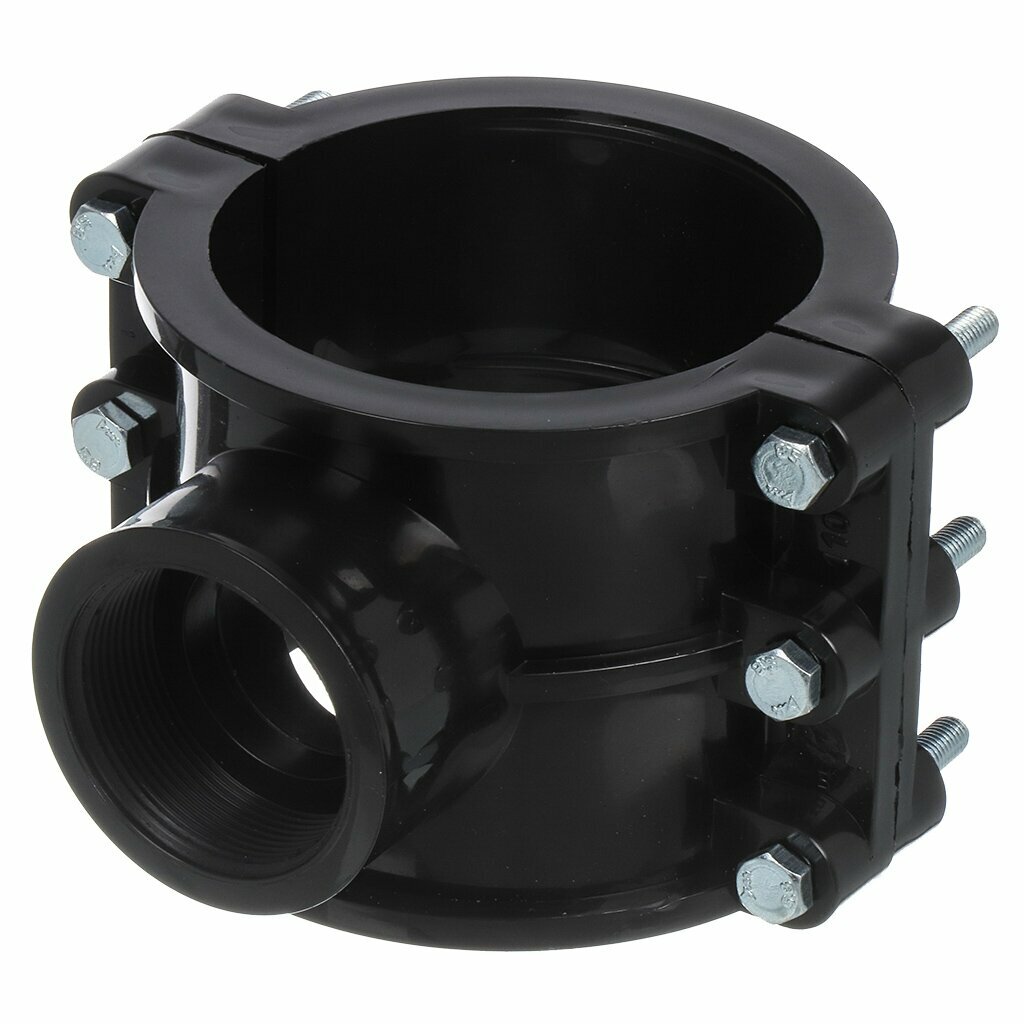 Седелка Spektr ПНД, диаметр 110 мм, 2 дюйма, обжим