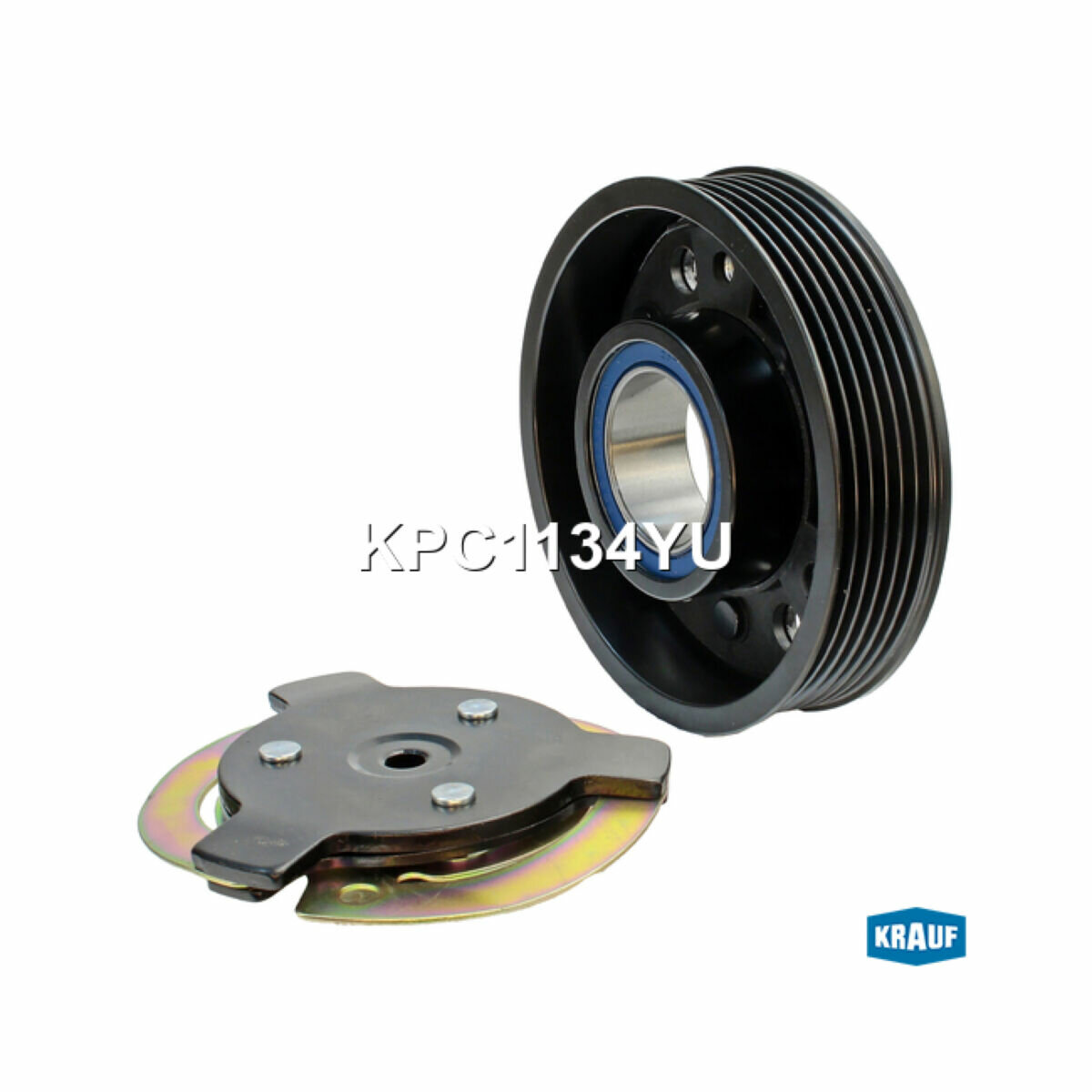 Шкив Компрессора Кондиционера В Сборе(Krauf Kpc1134Yu)