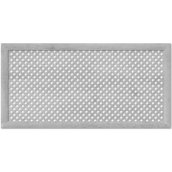 Экран для радиатора ТМ Стильный Дом 120х60см, Готико дуб серый