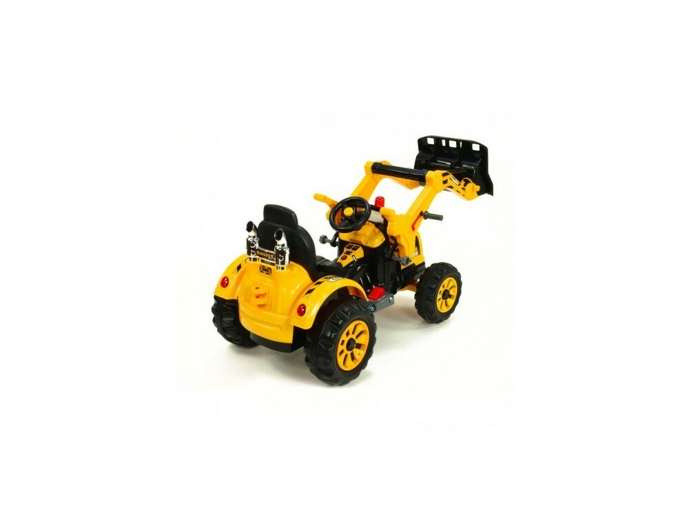 Детский электромобиль трактор на аккумуляторе желтый JS328A-Y