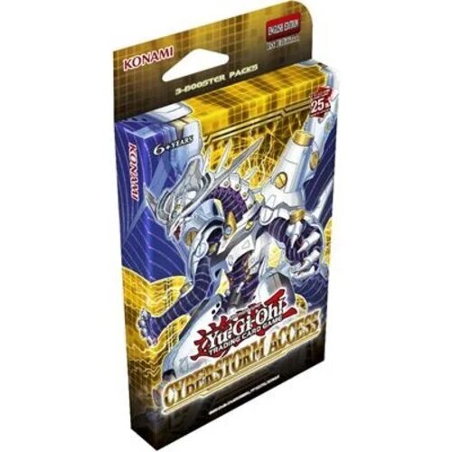 Настольная игра Yu-Gi-Oh - бустер выпуска Cyberstorm Access - Special 3-Pack Tuckbox на английском языке