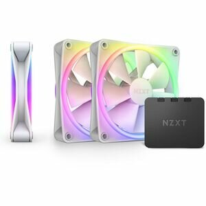 NZXT Комплект кулеров для корпуса ПК/ NZXT F120 RGB Duo 120mm PWM White Triple Pack Fan