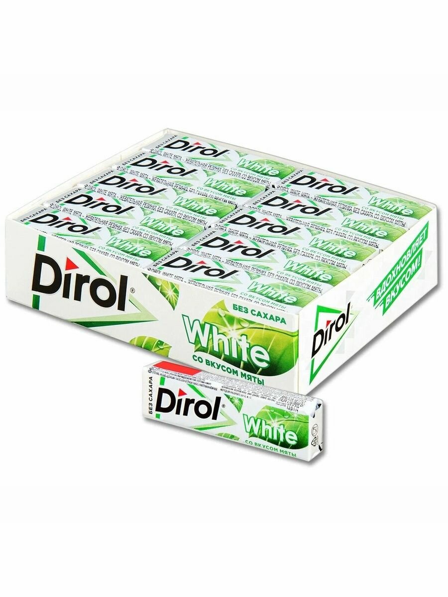 Дирол "Мята Вайт" 30*13,6 гр.