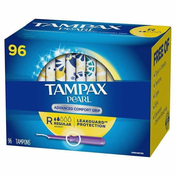 Tampax Тампоны 96 шт
