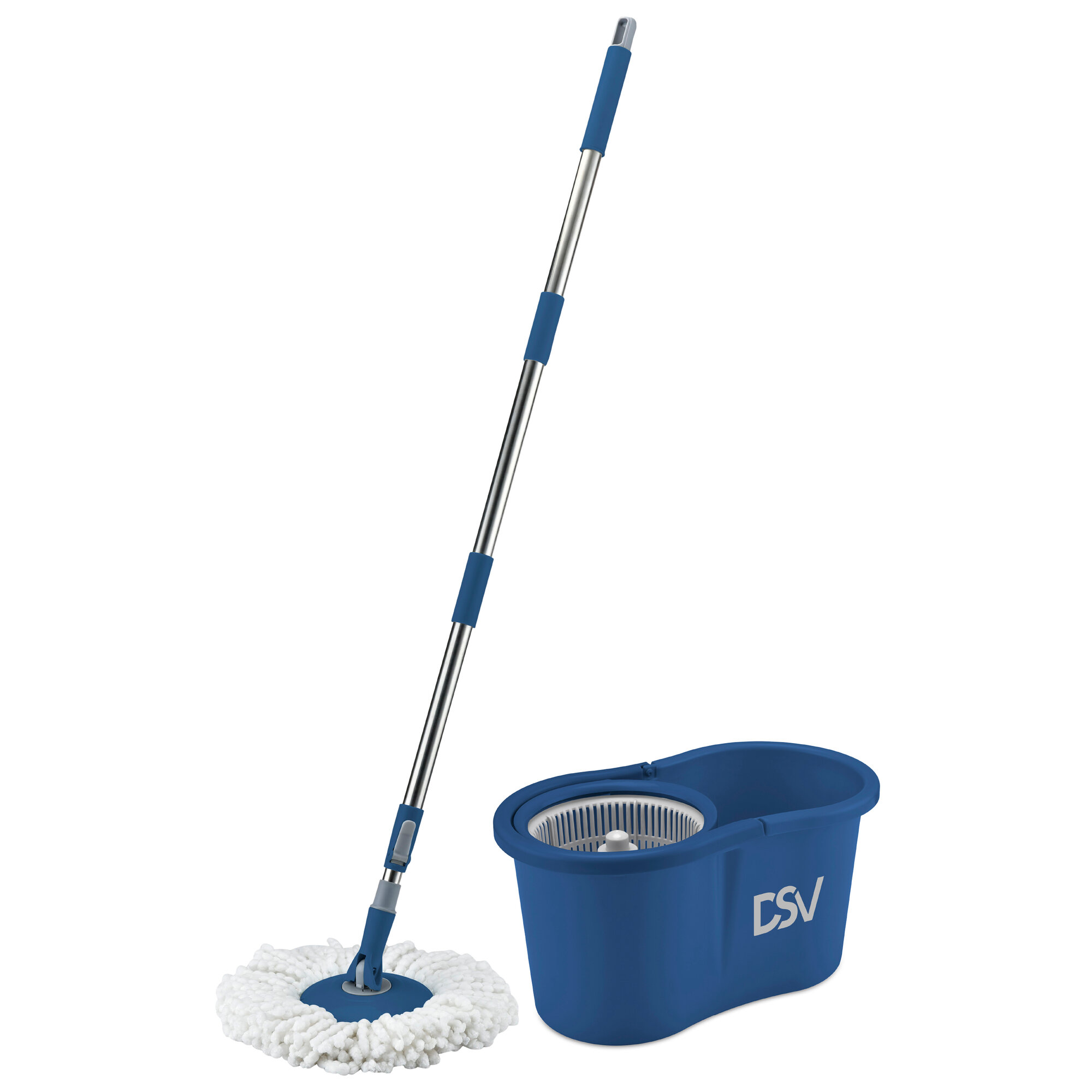 Набор для уборки DSV DS-10101, швабра с насадкой из микрофибры и ведро