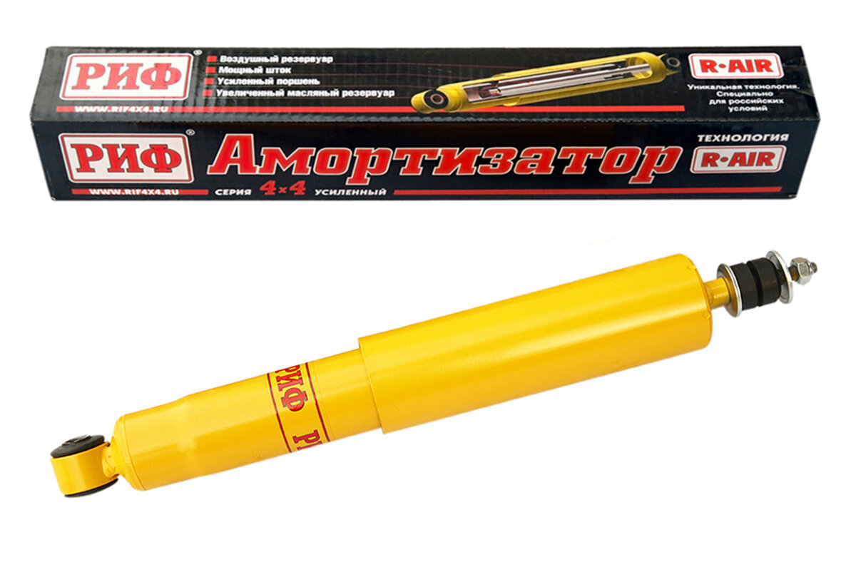 Амортизатор усиленный РИФ задний Suzuki Vitara 88-05, Grand Vitara 97-05, Escudo 1,2 98-05 лифт 35 мм арт. SA225