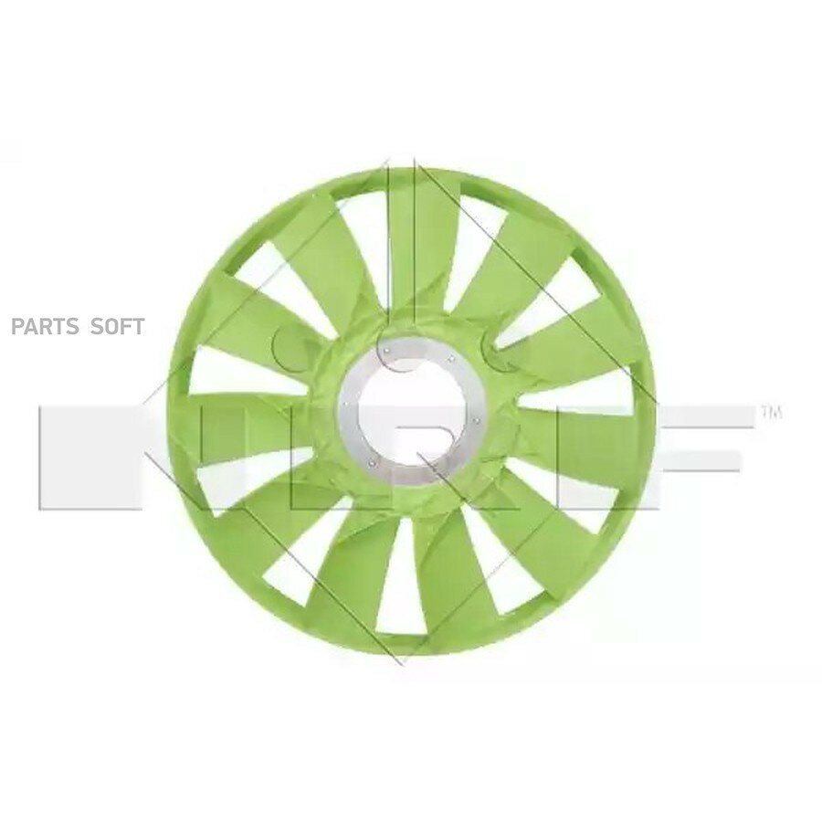 Крыльчатка вентилятора от официального дистрибьютора, NRF, артикул 49831