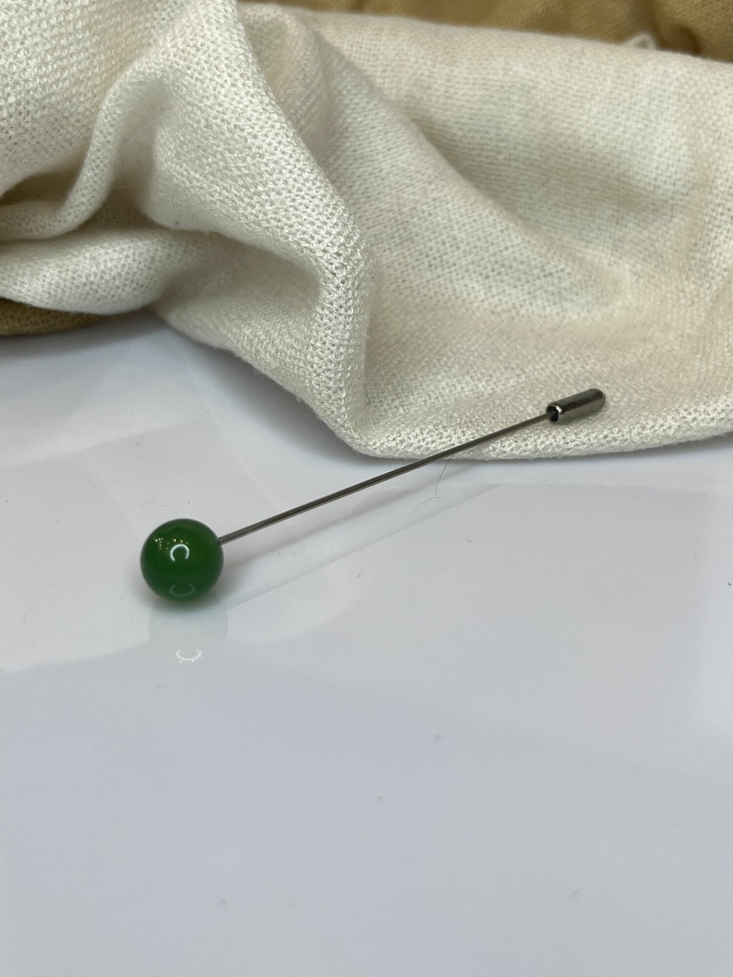 Брошь, агат