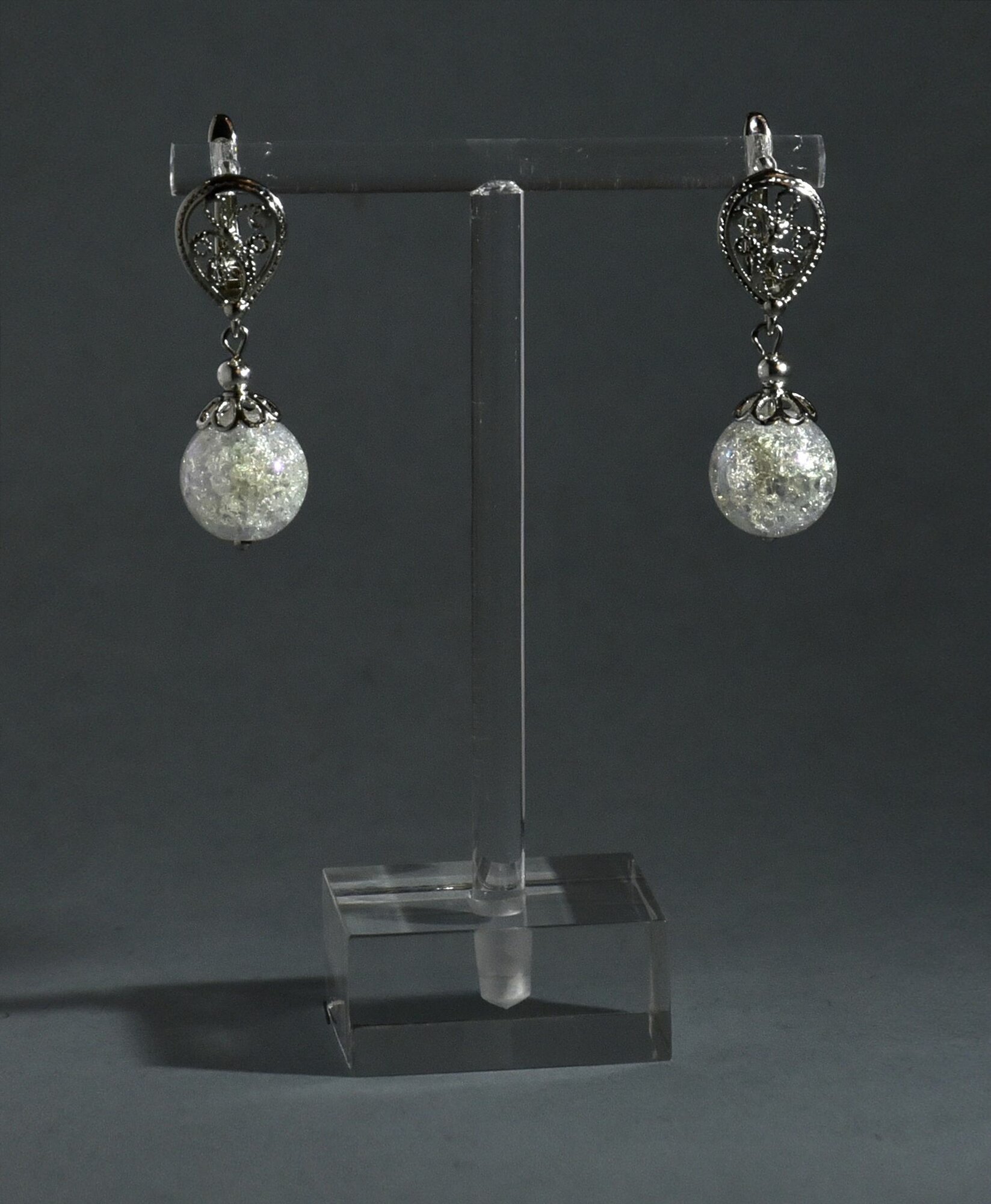 Серьги, металл