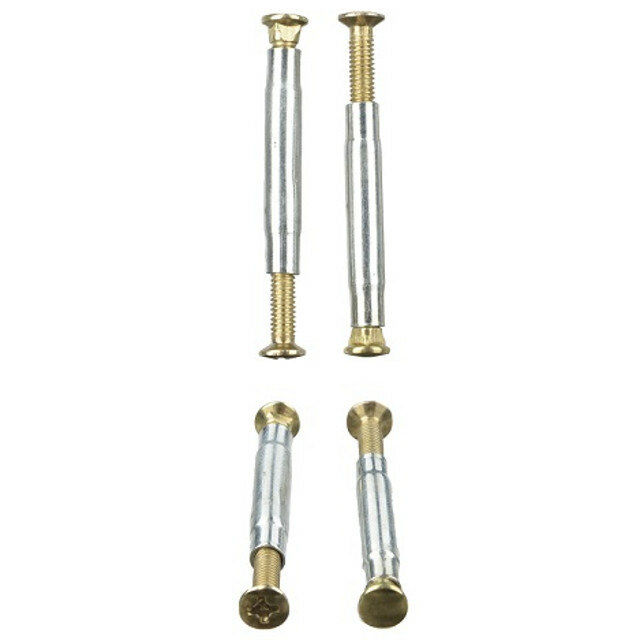 Стяжки ACCURATE MSM для дверных ручек, на планке, полированная латунь, 2 шт