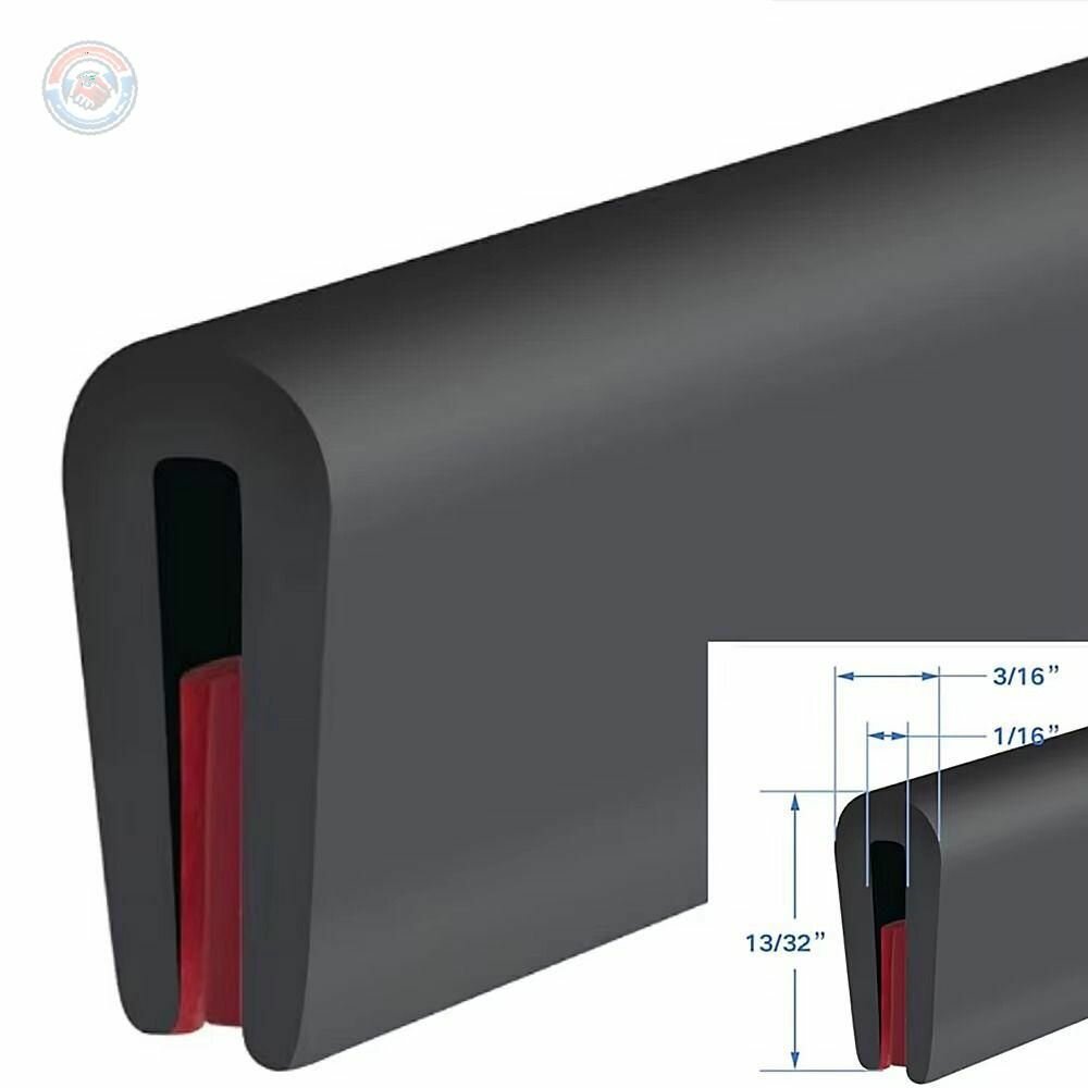 Уплотнитель для двери автомобиля самоклеящийся универсальный резиновый защитный профиль 3 метра для авто лодки прицепа мебели металлических краев
