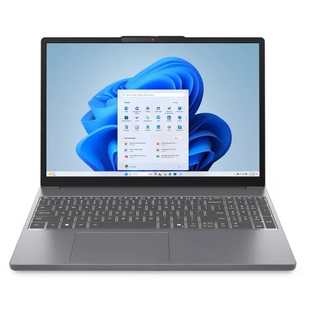 Ноутбук Lenovo IdeaPad Slim 3 15AHP10 15.3 WUXGA/Ryzen 7 8840HS/16Gb/512Gb/Radeon/Без ОС серый