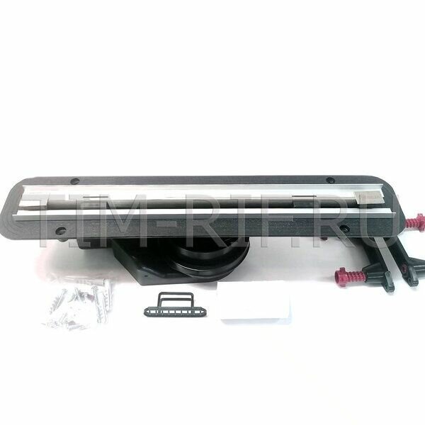 Линейный трап ультратонкая модель с дизайн-вставкой Evolux Slim 400*70 ZEISSLER, ZSt.1141.4002