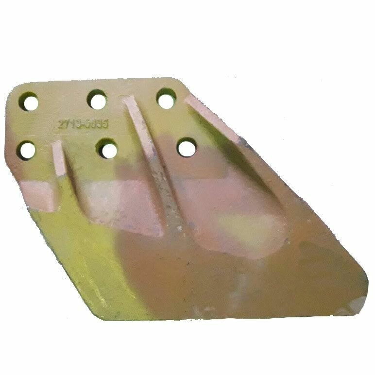 Бокорез на ковш экскаватора 2713-6035 левый AILI для Doosan DH330 (6 отверстий)