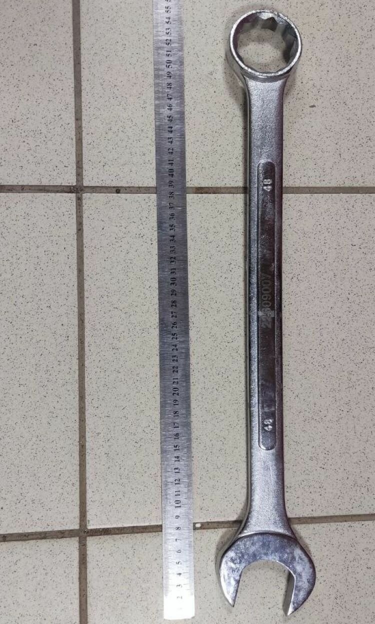 Ключ 36-36мм гаечный комбинированный Сr-V холодный штамп сервис ключ