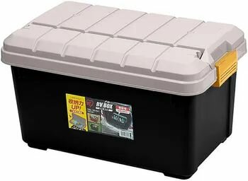 Экспедиционный ящик IRIS RV Box 600SF Black 40 л прочный пластиковый бокс для путешествий, активного отдыха и перевозки вещей