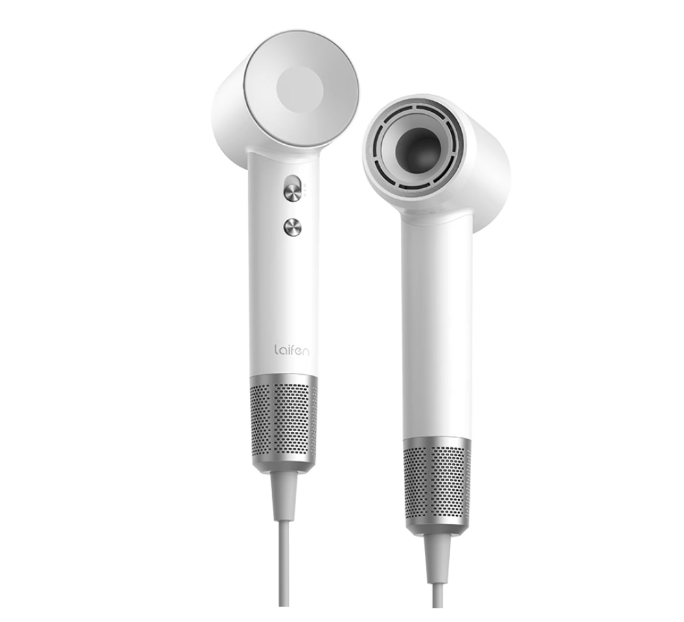 Высокоскоростной фен Laifen с 200 миллионами отрицательных ионов LF03, белое