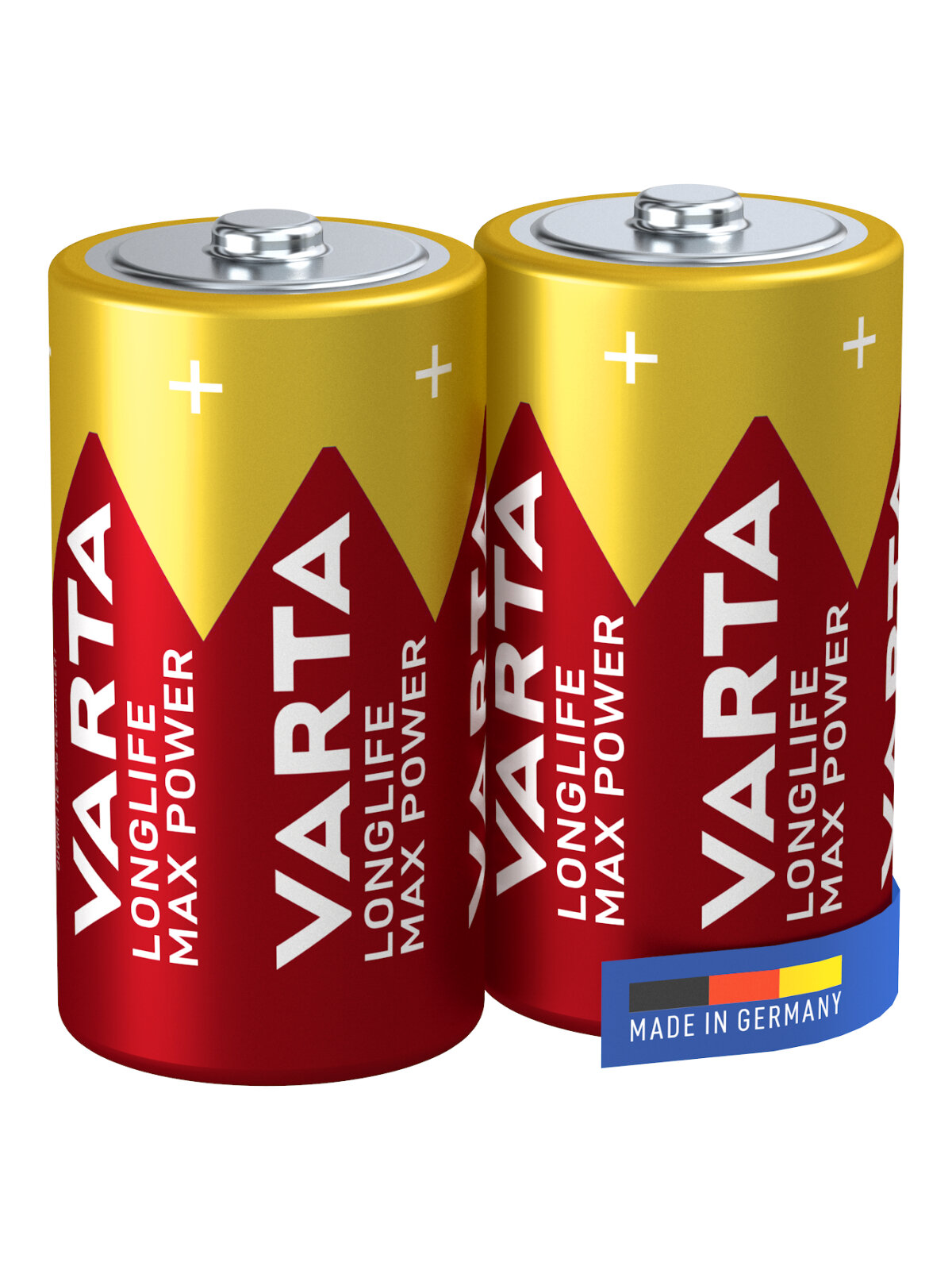 Батарейки VARTA LONGLIFE MAX POWER LR14/C, 2шт в блистере