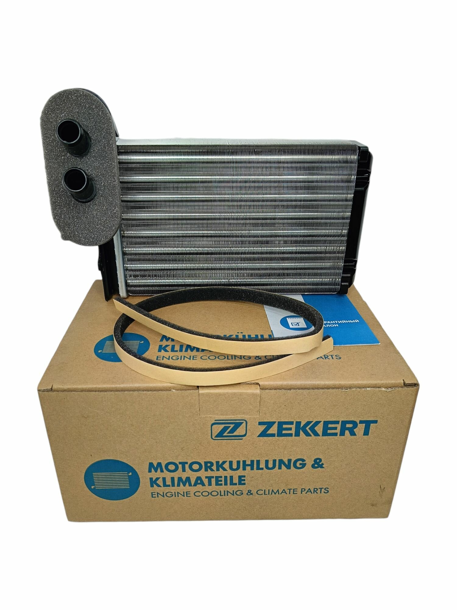 Радиатор отопителя Фольксваген Кадди II Гольф II/III/IV Лупо Пассат Поло Сирокко Венто (Volkswagen CADDY II Golf II/III/IV Lupo Passat Polo Сirocco Vento) Zekkert
