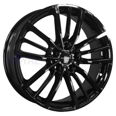 Литой колесный диск Khomen Wheels KHW1812 (JAC S7) 7x18/5x114,3 ET42 D67,1 Black
