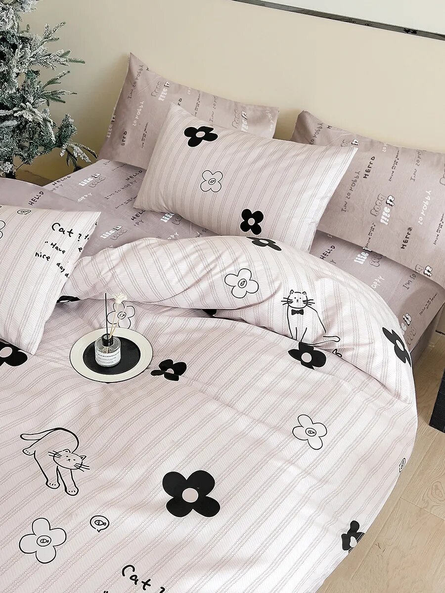 Постельное белье 2 спальное хлопок наволочки 70х70 Twill